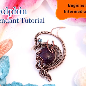 Wire Wrap Tutorial Dolphin Pendant,wire Wrapping Pattern ...
