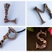 FULL Kit Letter Pendant, All Included Wire Wrapping, Weaving Tutorial ...