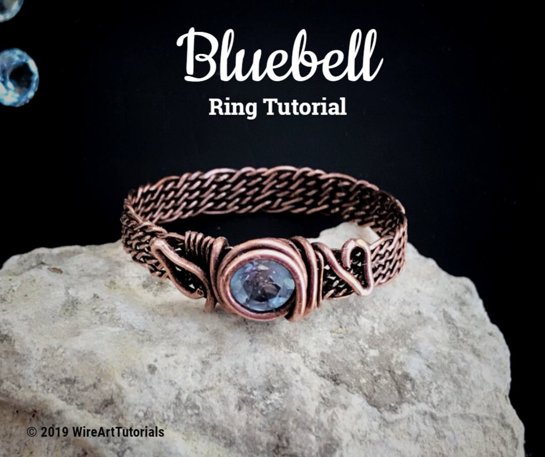 Wire Wrap Tutorial,wire Wrapping Pattern Wirearttutorials Bluebell Ring ...
