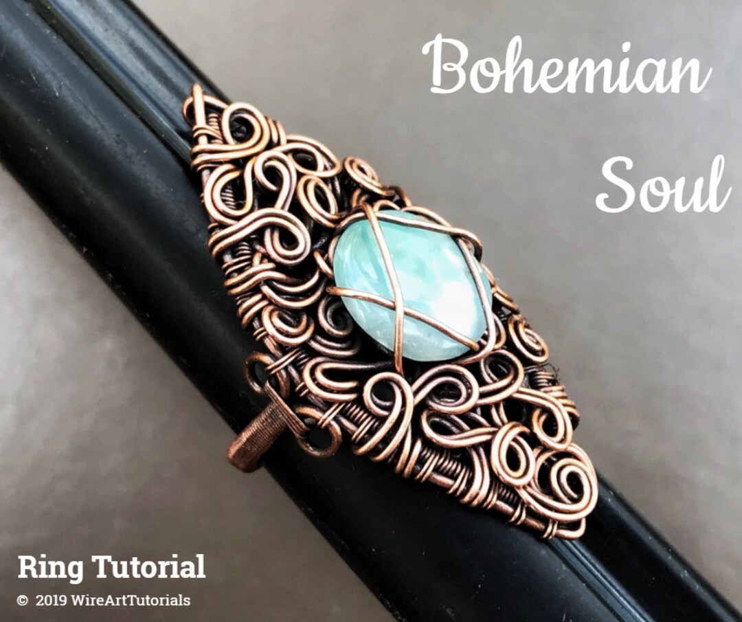 Wire Wrap Tutorial,wire Wrapping Pattern Wirearttutorials Bohemian Soul ...