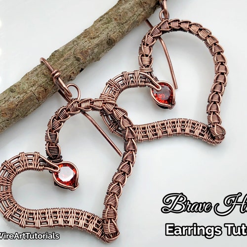 Wire Wrap Tutorialwire Wrapping Pattern Wirearttutorials - Etsy