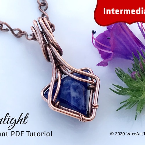 Wire Wrap Tutorialwire Wrapping Pattern Wirearttutorials - Etsy