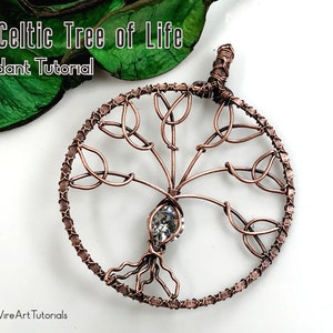 Wire Wrap Tutorial,wire Wrapping Pattern Wirearttutorials Celtic Tree of Life Pendant,diy ...