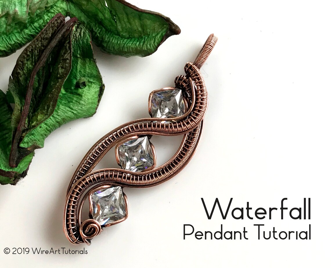 Wire Wrap Tutorialwire Wrapping Pattern Wirearttutorials - Etsy UK