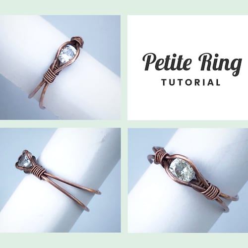 Wire Wrap Tutorialwire Wrapping Pattern Wirearttutorials | Etsy