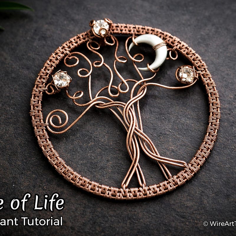 Wire Wrapped Tree of Life - Etsy