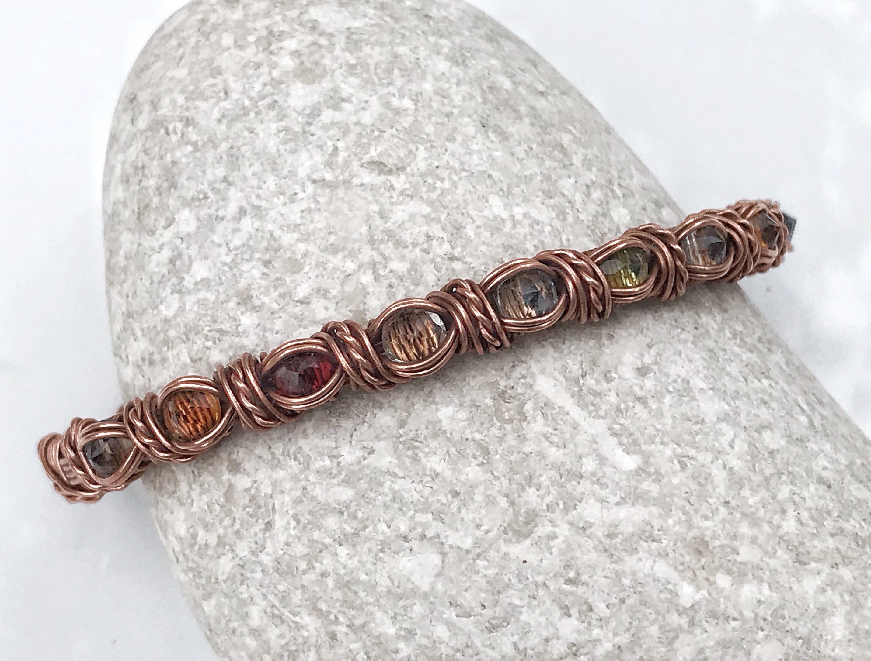 Wire Wrap Tutorialwire Wrapping Pattern Wirearttutorials Etsy