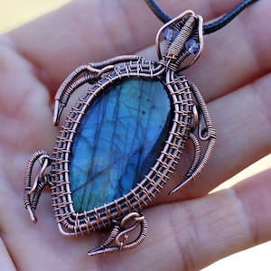 Sea Turtle Wire Wrapping Pendant Tutorial, DIY Jewelry Making Lesson ...