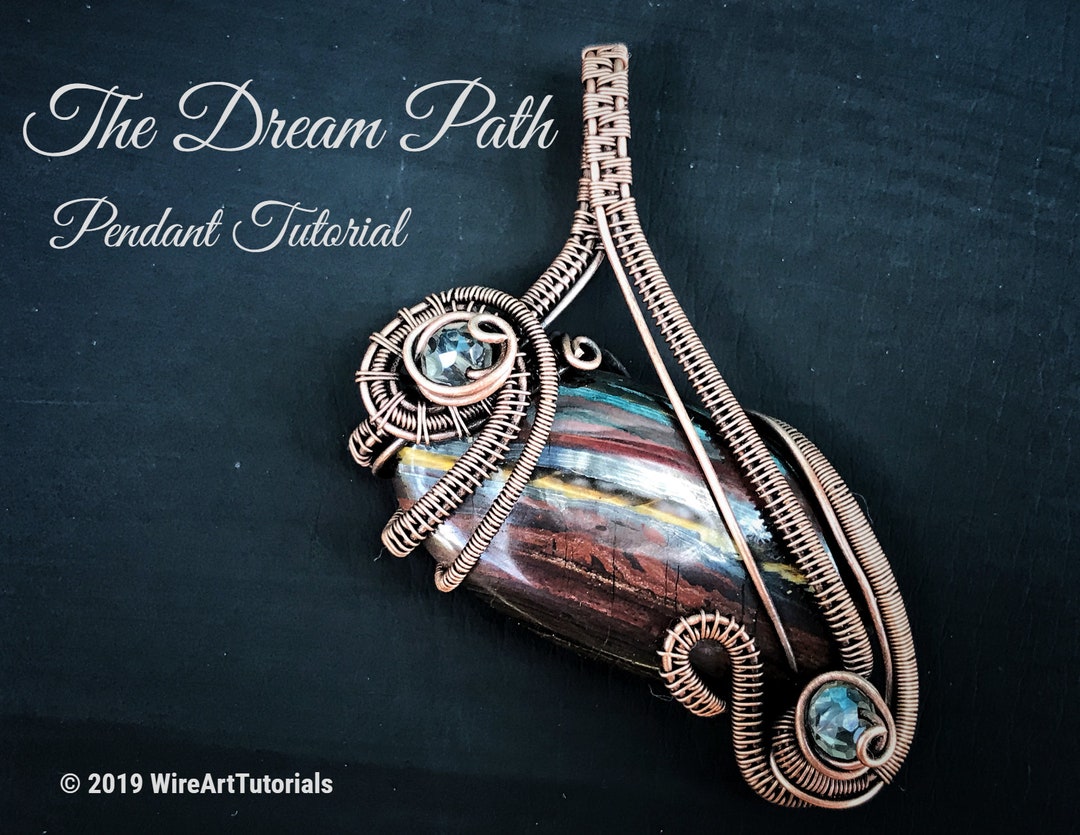 Wire Wrap Tutorialwire Wrapping Pattern Wirearttutorials - Etsy UK