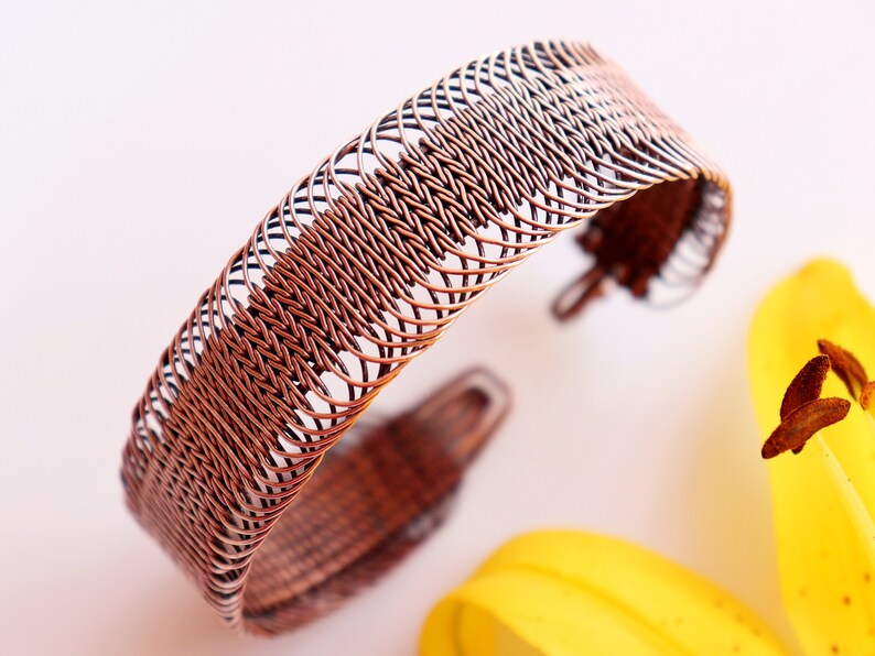 Wire Wrap Tutorial Unisex Braided and Woven Bracelet,diy Jewelry Making ...