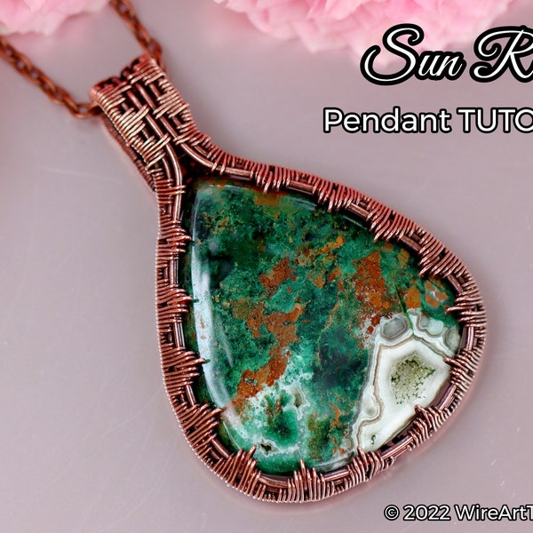 Wire Wrapped Pendant Tutorial - Etsy