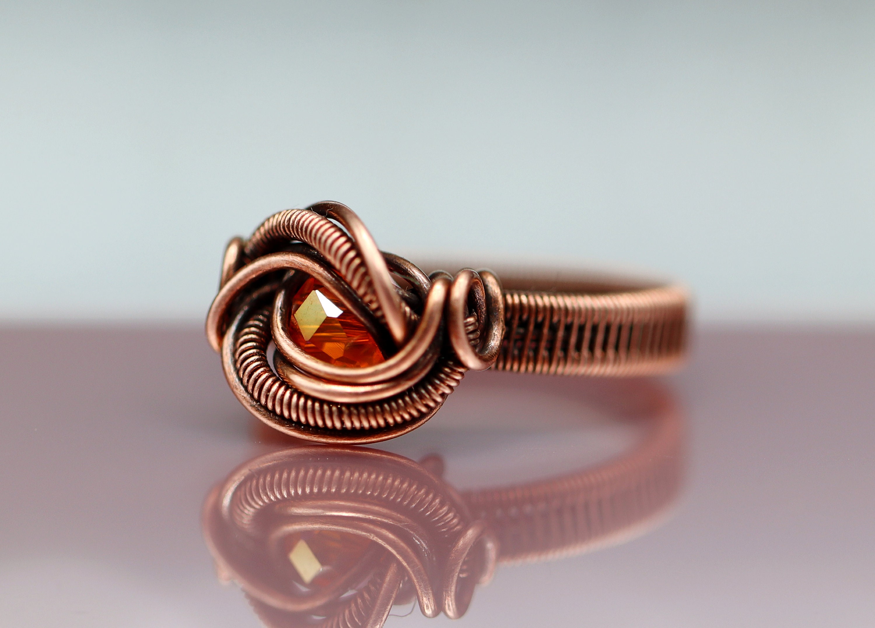 TUTORIAL Rose Ring PDF Patternwire Wrap Weave | Etsy