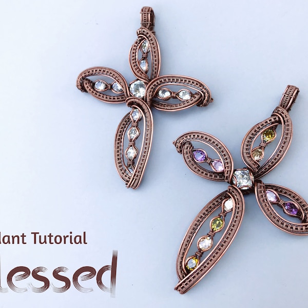 Wire Wrapped Cross - Etsy