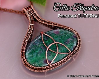 Wire Wrap Tutorialwire Wrapping Pattern Wirearttutorials - Etsy UK