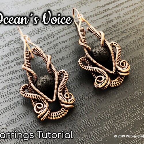 Wire Wrap Tutorialwire Wrapping Pattern Wirearttutorials - Etsy