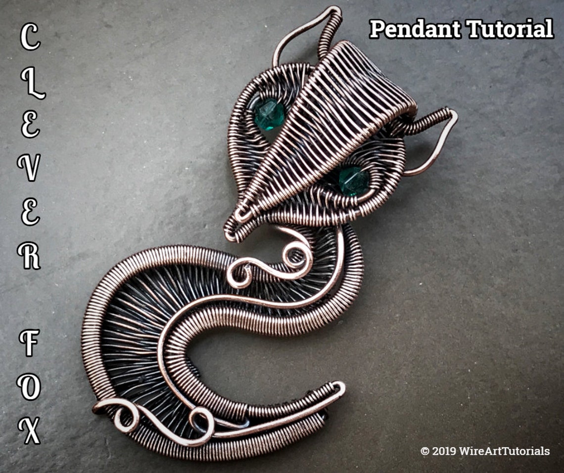 Wire Wrap Tutorialwire Wrapping Pattern Wirearttutorials | Etsy