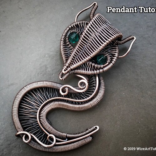 Wire Wrap Weaving Tutorial Pattern by Wirearttutorials: - Etsy