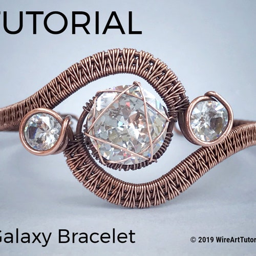 Wire Wrap Tutorialwire Wrapping Pattern Wirearttutorials - Etsy