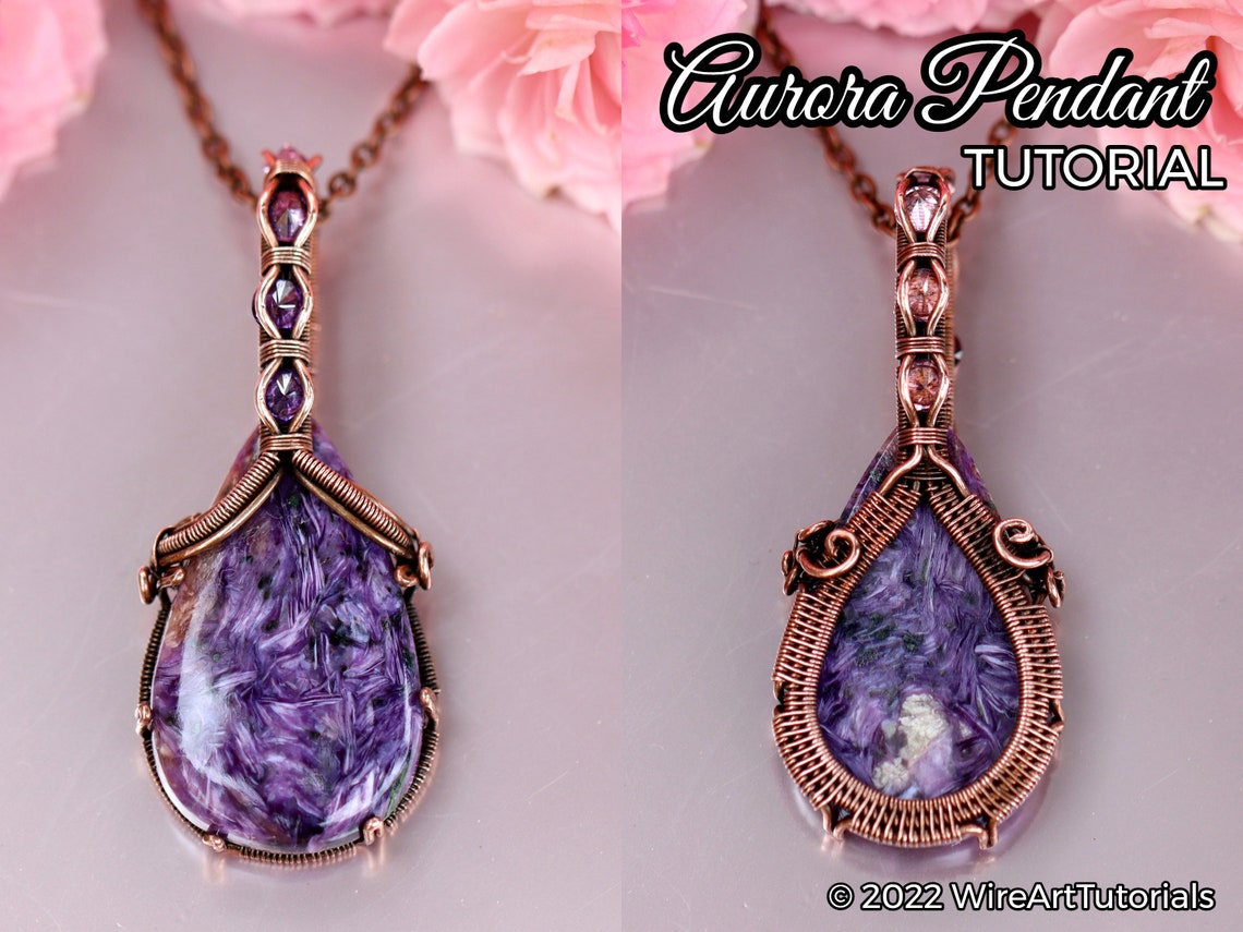 Wire Wrap Tutorialwire Wrapping Pattern Wirearttutorials - Etsy