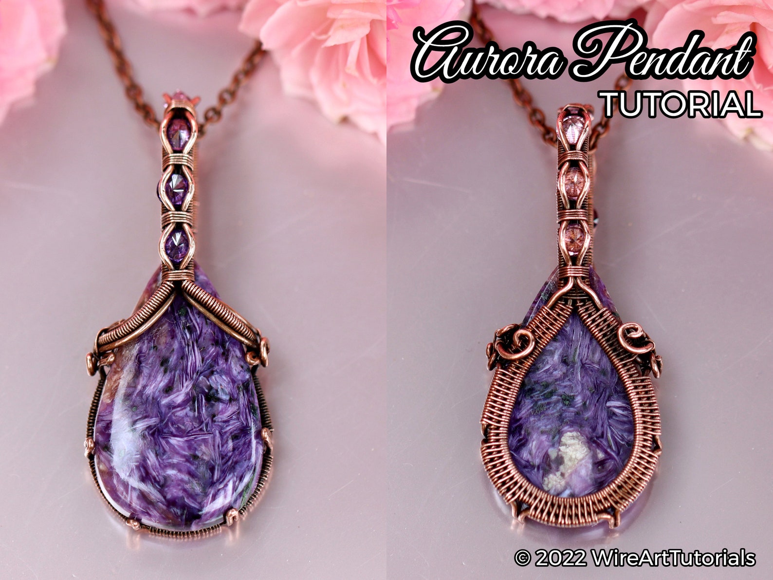 Wire Wrap Tutorialwire Wrapping Pattern Wirearttutorials - Etsy