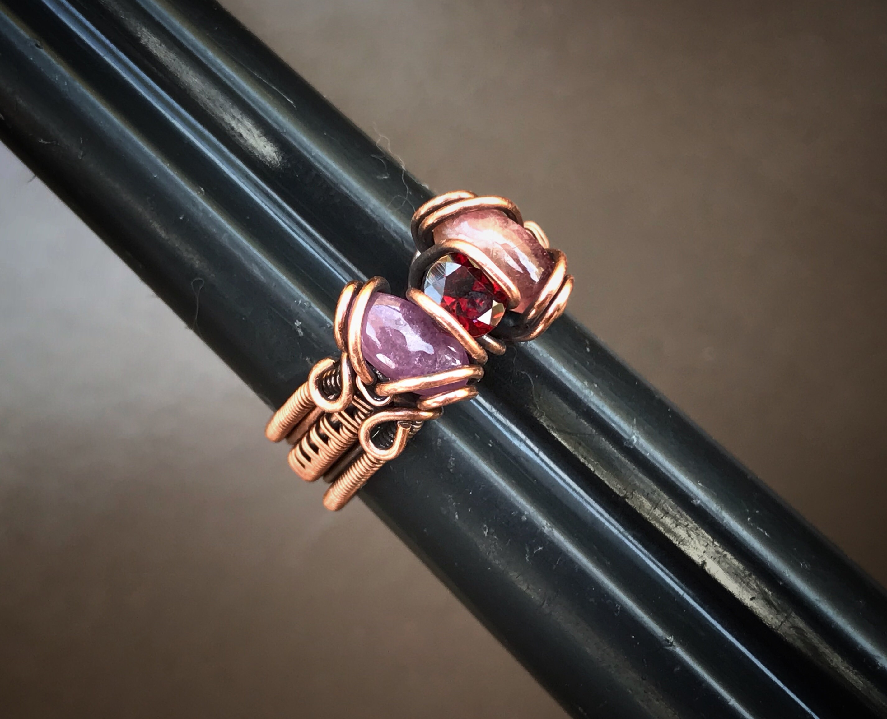 E TUTORIAL divine Ring PDF Bookwire Wrap Weave - Etsy