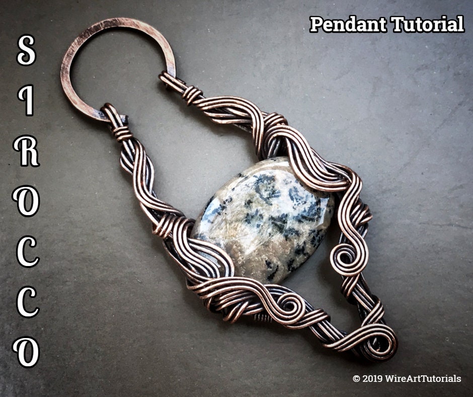Wire Wrap Tutorialwire Wrapping Pattern by Wirearttutorials - Etsy