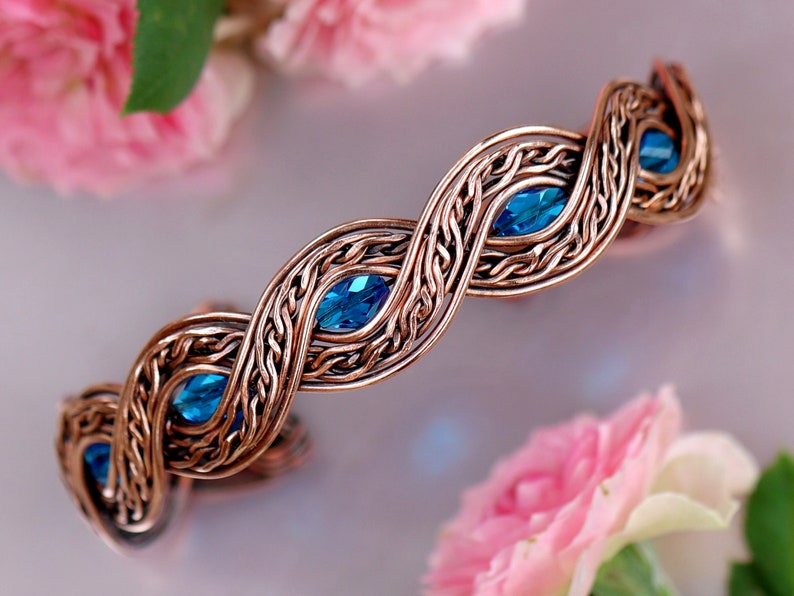 Wirearttutorials Playful Waves Bracelet Wire Wrap Tutorial - Etsy