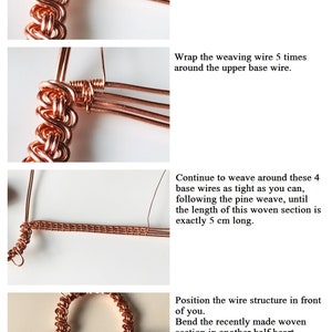 Wire Wrap, Weaving Tutorial, Pattern by Wirearttutorials: Glorious Heart Pendant, DIY Jewelry ...
