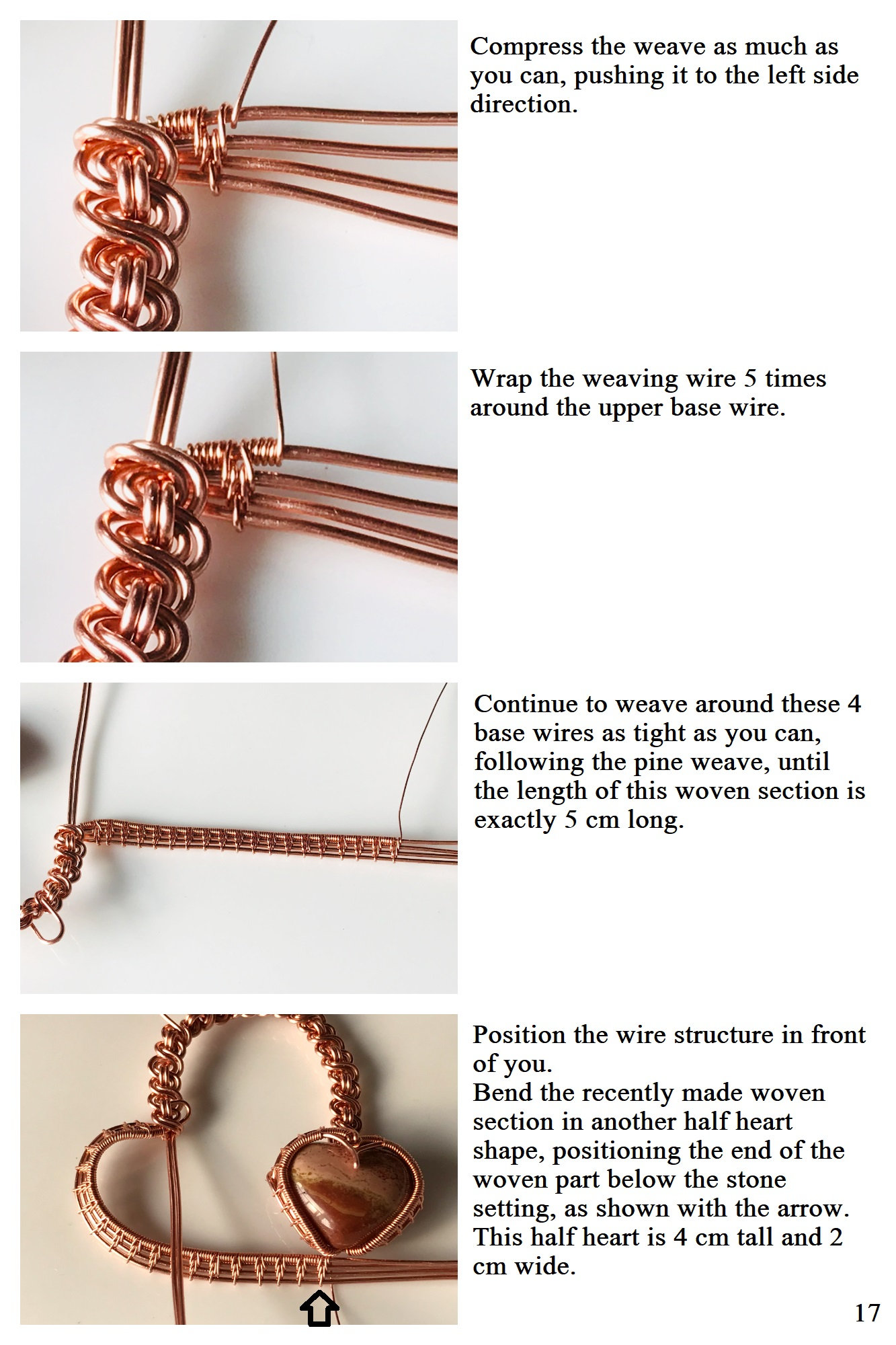 Wire Wrap Weaving Tutorial Pattern by Wirearttutorials: - Etsy