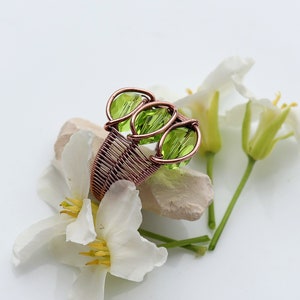 Wire Wrap Tutorial, Wire Wrapping Tutorial, Pattern by Wirearttutorials: Triple Treasure Ring ...