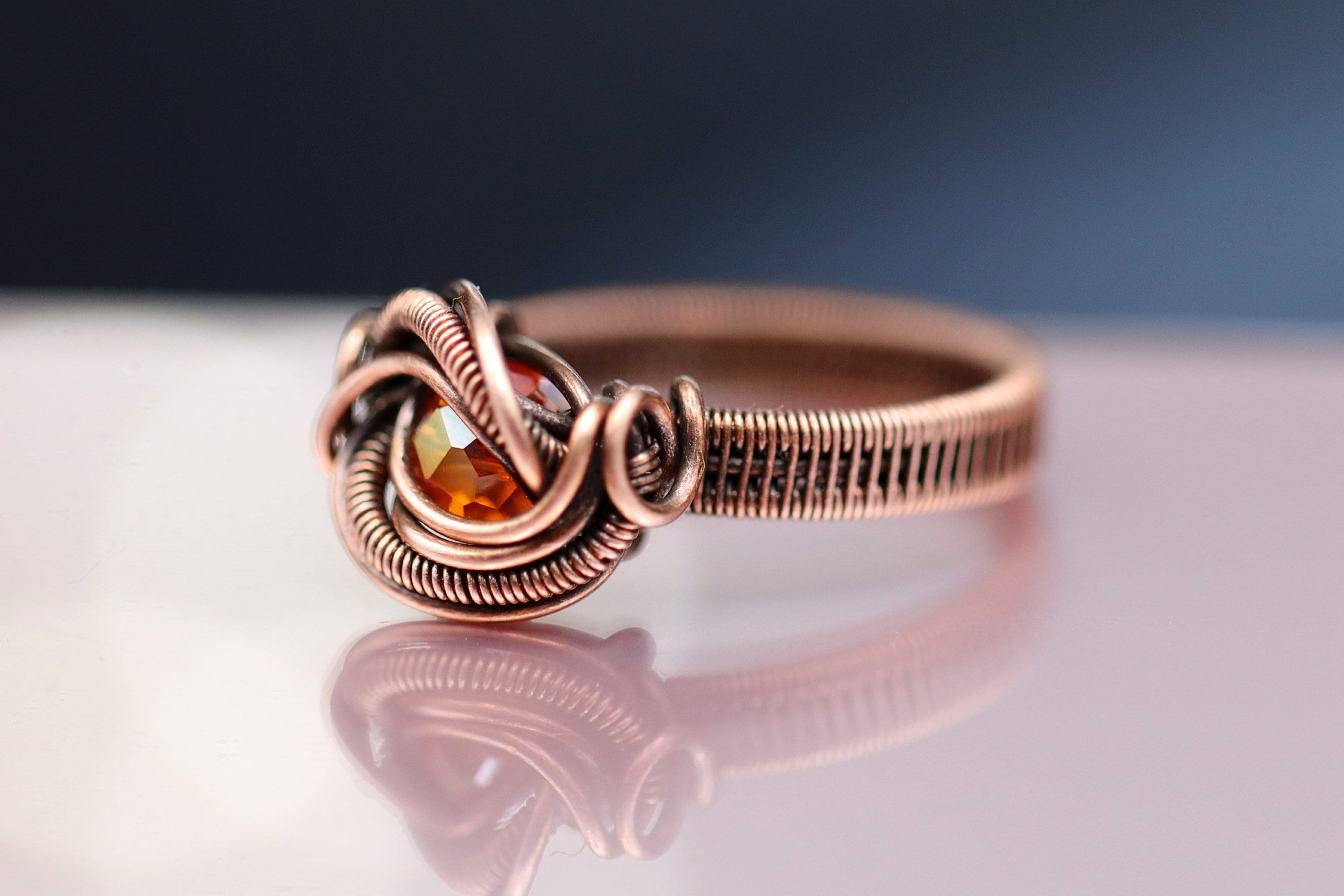 TUTORIAL Rose Ring PDF Patternwire Wrap Weave | Etsy