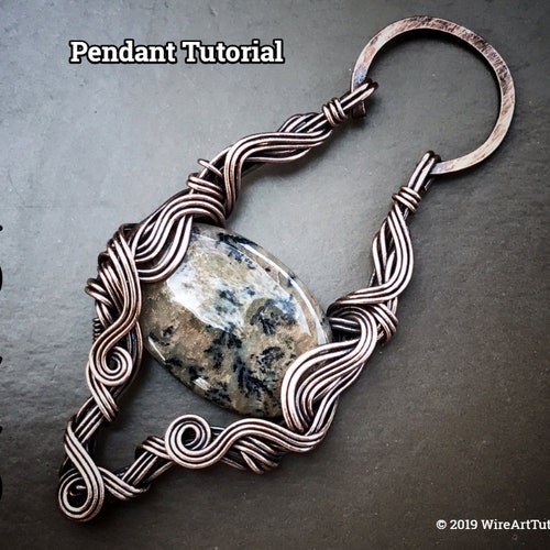 Wire Wrap Tutorialwire Wrapping Pattern Wirearttutorials Tree - Etsy