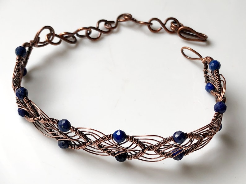 Wirearttutorials Gentle Weave Bracelet Wire Wrap Tutorial, Beading ...