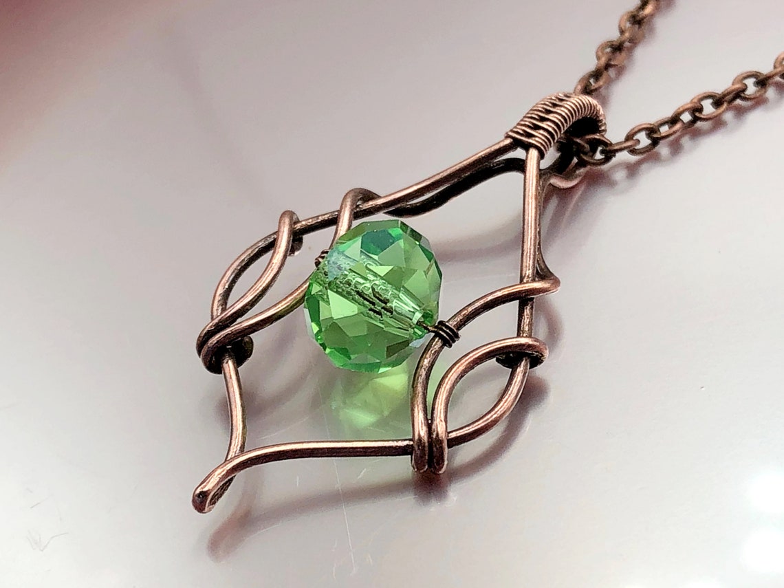 Wirearttutorials Velvet Tulip Pendant Wire Wrap Tutorial, Weaving ...