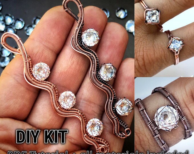 Wire Wrap Tutorial Wire Wrapping Tutorial Pattern by - Etsy