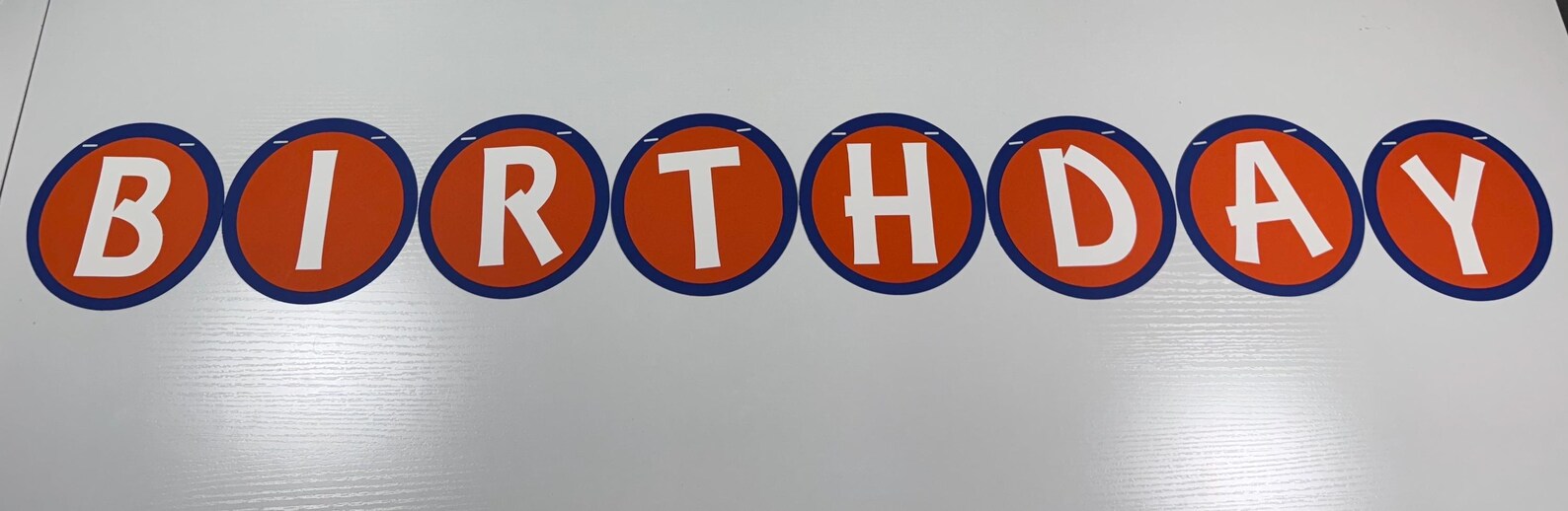 Nerf Birthday Banner, Target Theme Party - Etsy