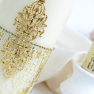 Gold Unity Candle Set Wedding Unity Candle Set Wedding Unity - Etsy