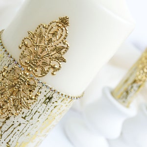 Gold Unity Candle Set Wedding Unity Candle Set Wedding Unity - Etsy