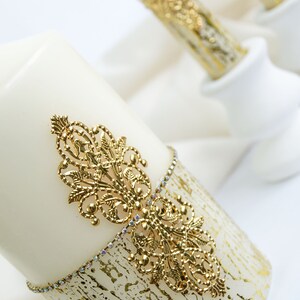 Gold Unity Candle Set Wedding Unity Candle Set Wedding Unity - Etsy
