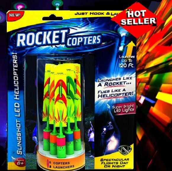 ROCKET COPTERS Insanely Fun & Amazing Led Helicopters Unboxed to Save U ...