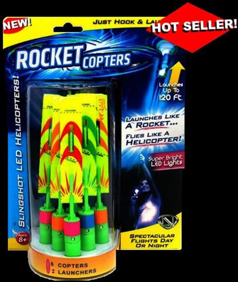 ROCKET COPTERS Insanely Fun & Amazing Led Helicopters Unboxed to Save U ...