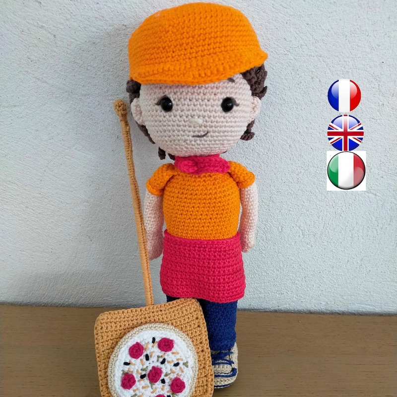 Pizza Knitting Pattern - Etsy
