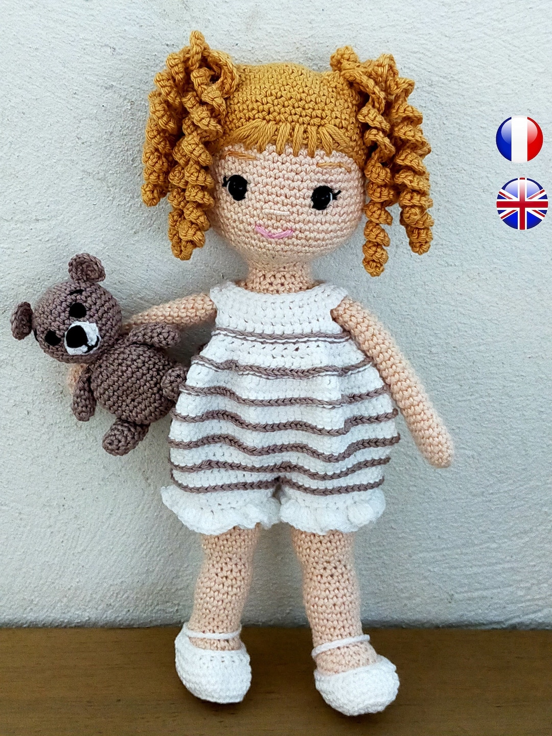 Doll Crochet Pattern - Eglantine Doll Crochet Pattern - Eglantine Doll ...