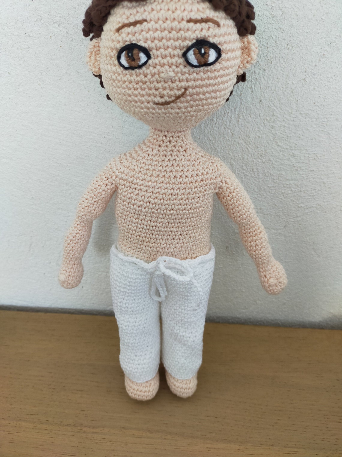 Judoka Crochet Outfit Pattern - Crochet Judoka Outfit - Amigurumi ...