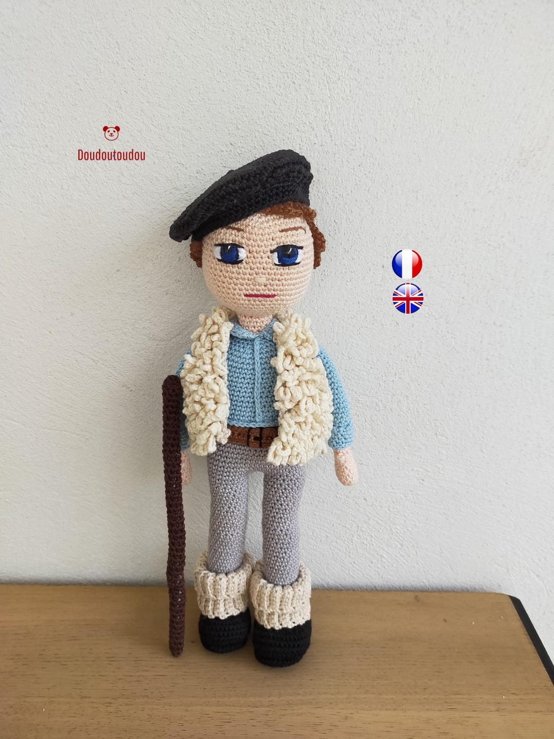 Shepherd Pdf Pattern - Amigurumi Shepherd Crochet Pattern - Etsy