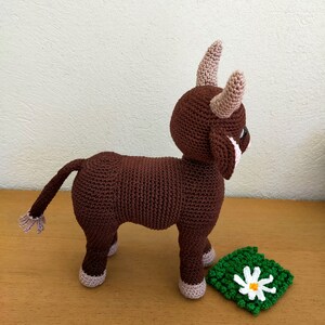 Bull Crochet Pattern - Amigurumi Bull Pattern - GAETAN Bull Pattern ...