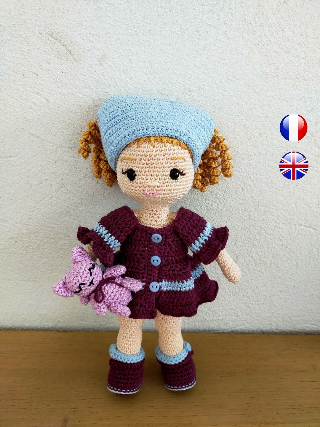 Eglantine Doll Crochet Pattern - Etsy