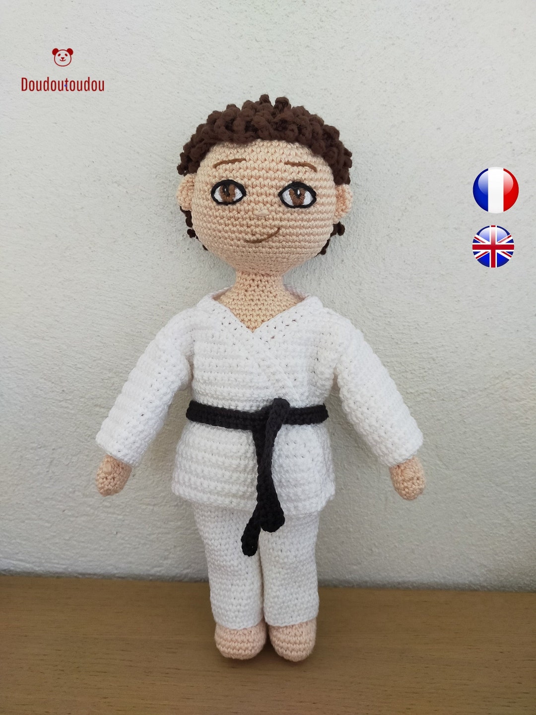 CROCHET Judoka PATTERN - Etsy