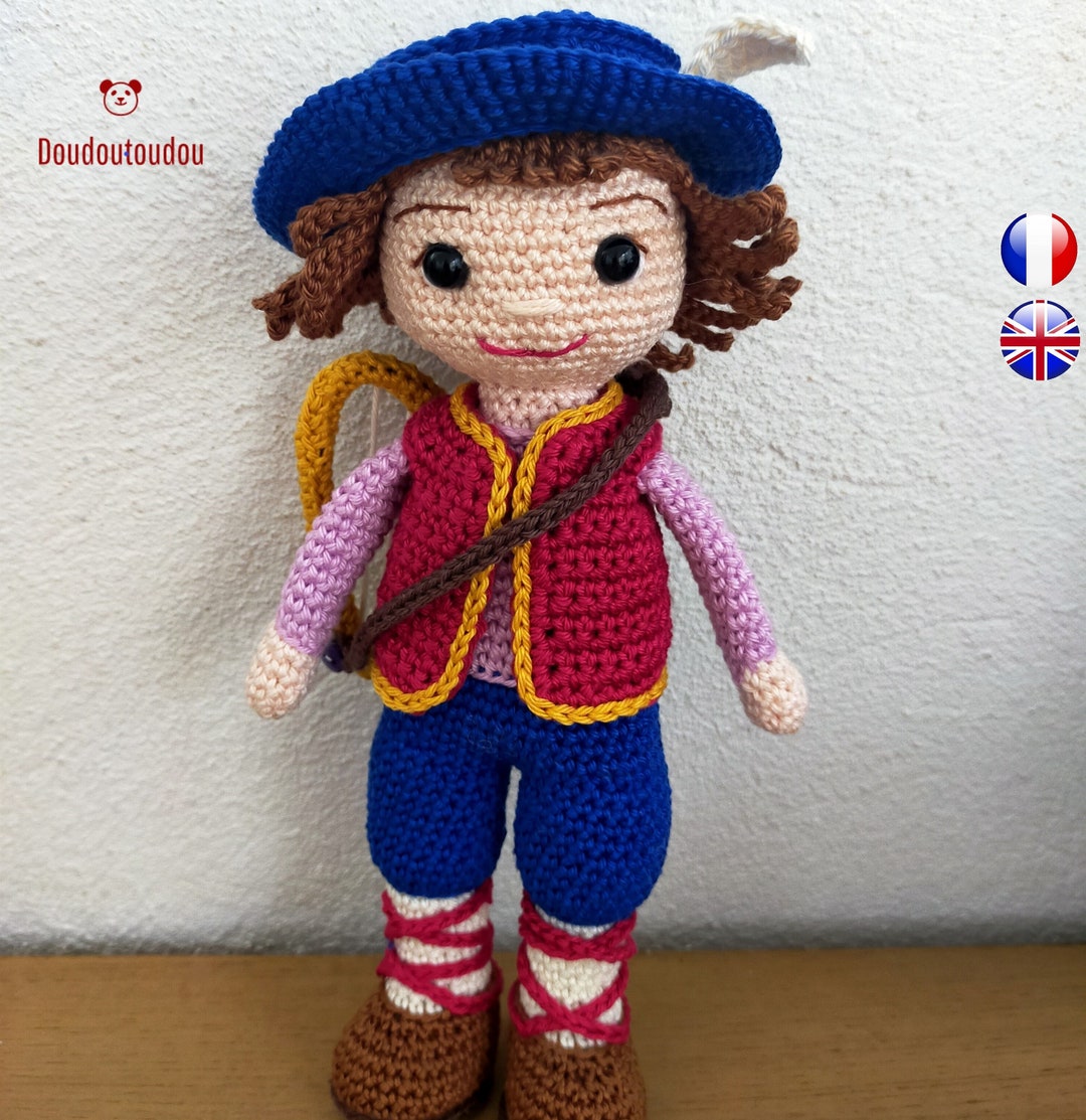 Crochet Boy Pattern Amigurumi Crochet Boy Pattern Remi Crochet Boy ...