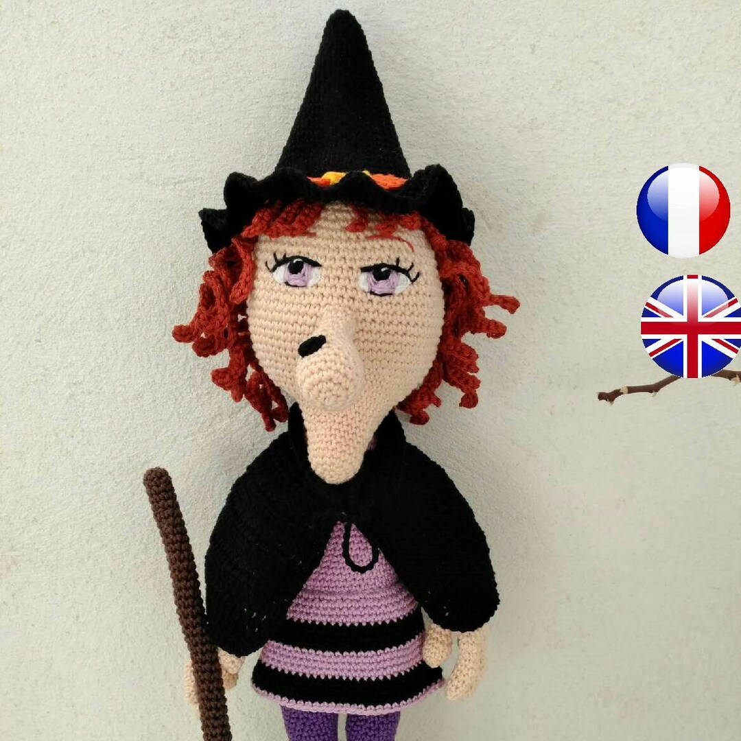 WITCH Crochet Pattern - Beatrix Witch Pattern - Crochet Witch ...